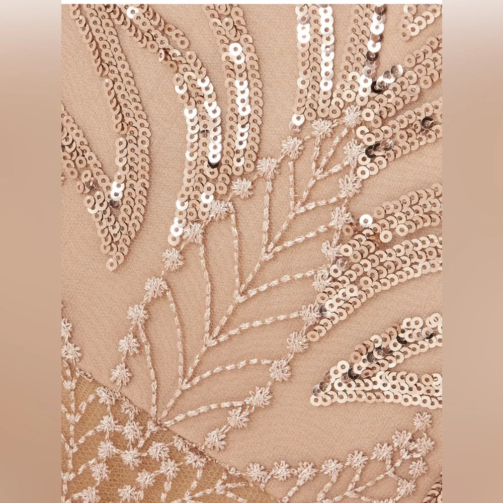 Elie Saab | Dresses | Elie Saab Pleated Sequined Embroidered Tulle Gown ...